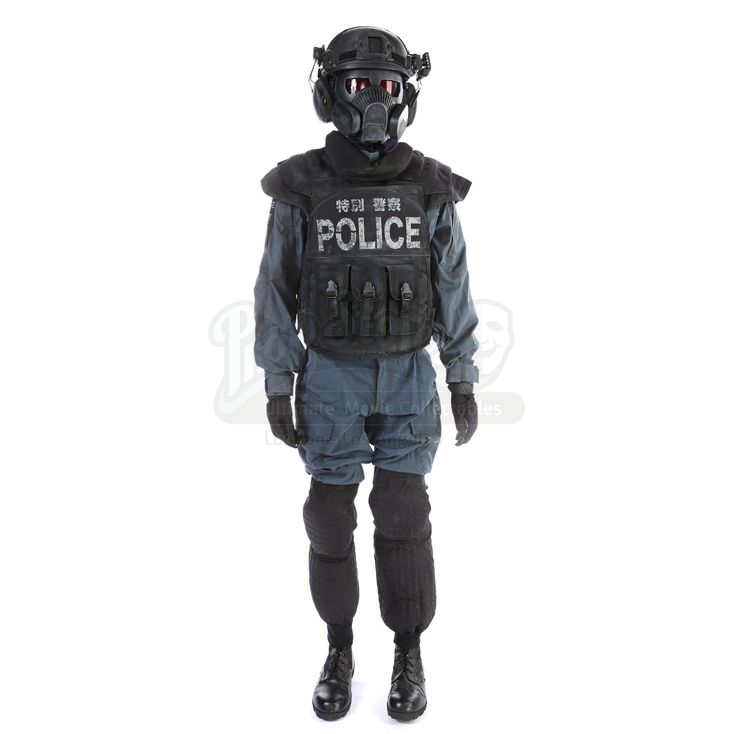 Police Hotel SWAT Uniform | GHOST IN THE SHELL (1995)