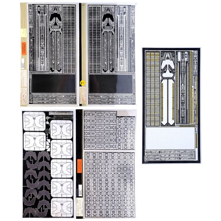 Lot 565 - Set of Five Tyrell Pyramid Pattern Etching Masters | BLADE ...