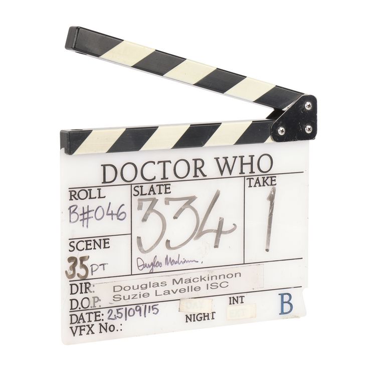 770. Clapperboard | DOCTOR WHO (2005 - PRESENT)