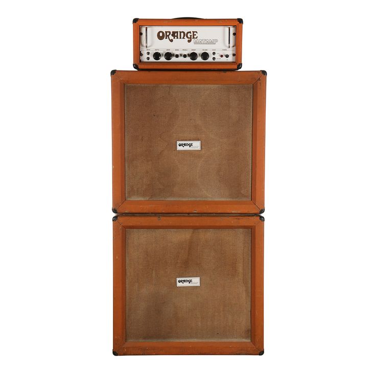 Lot 561 - Vintage 1969 OR-100 Orange Matamp Amplifier Stack | ORANGE AMPS