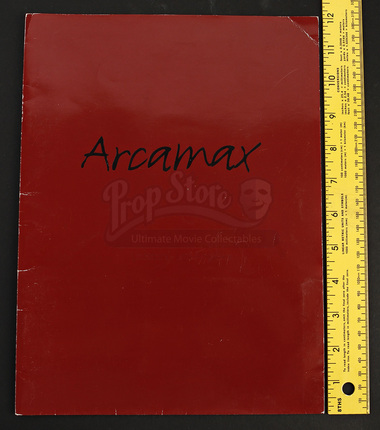 Arcamax Product Folder | Prop Store - Ultimate Movie Collectables