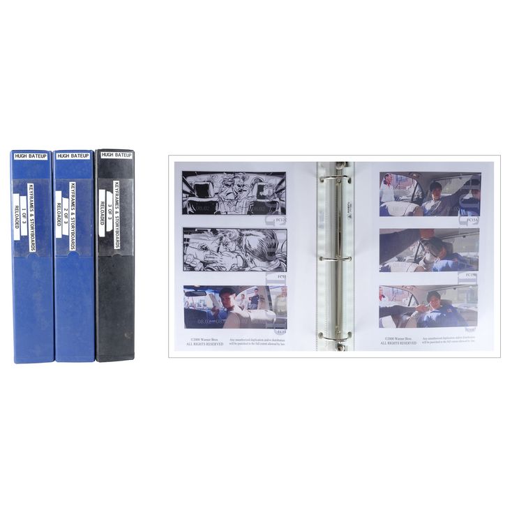 Lot 756 - Set of Three Printed Art Department Key Frame and Storyboard ...