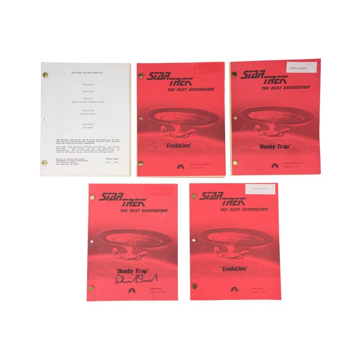 Lot # 1637: STAR TREK: THE NEXT GENERATION - BOOBY TRAP (1989 ...