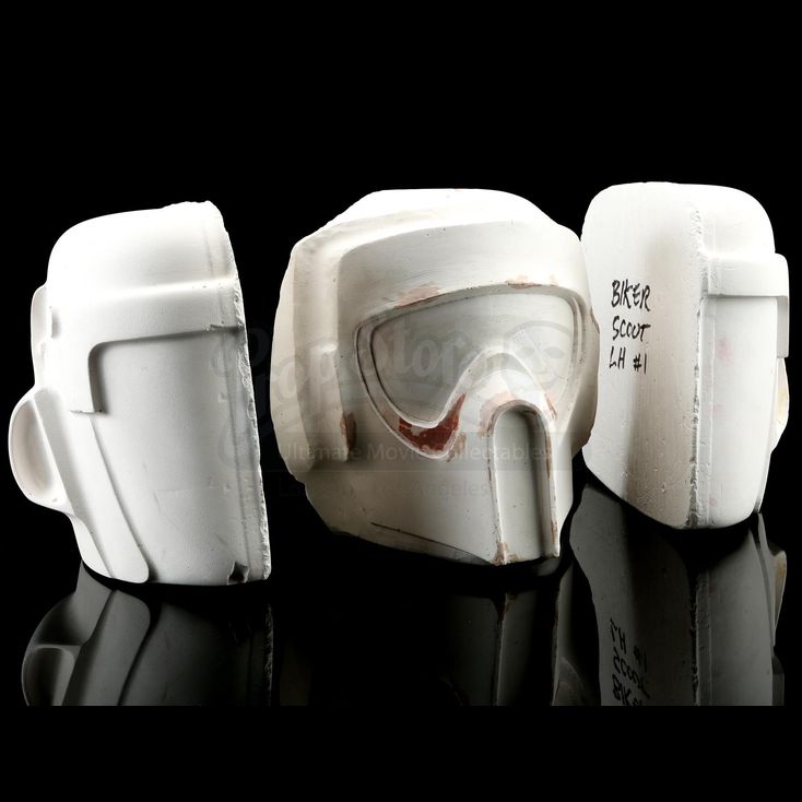 Biker Scout Helmet Plaster Molds and Visor Castings | STAR WARS: RETURN ...