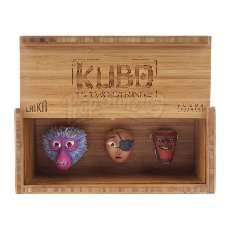 Three Stop-Motion Puppet Faces | KUBO AND THE TWO STRINGS (2016)