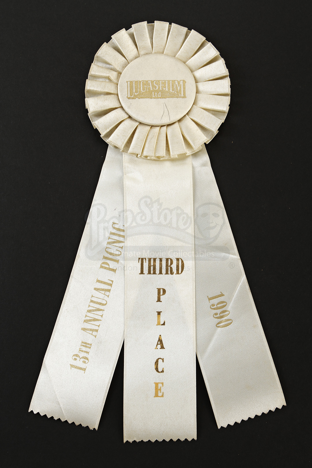 Third Place Ribbon from from 13th Annual Lucasfilm Picnic | Prop Store ...