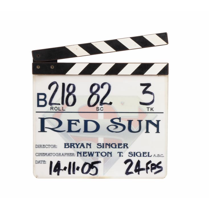 1018. Production Clapperboard ### SUPERMAN RETURNS (2006)