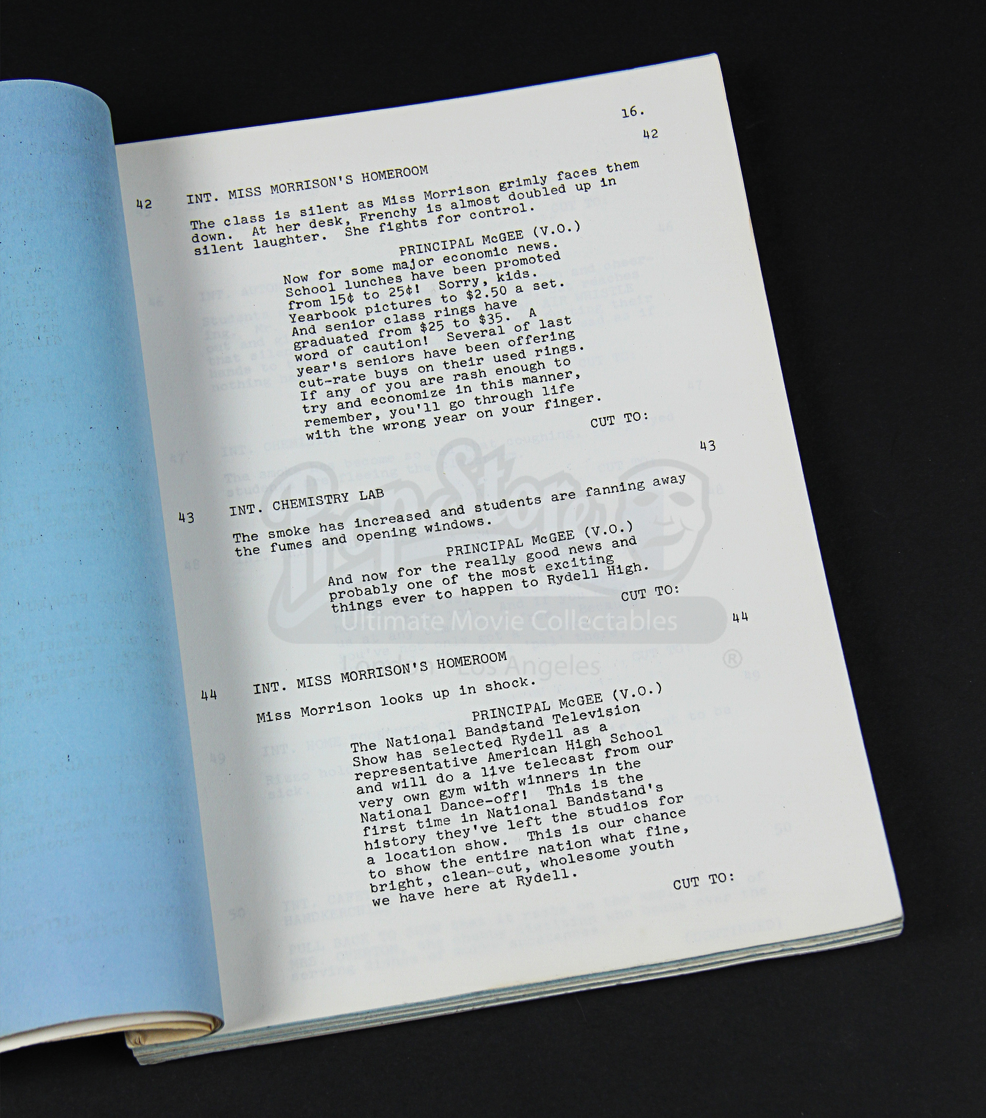 Script | Prop Store - Ultimate Movie Collectables