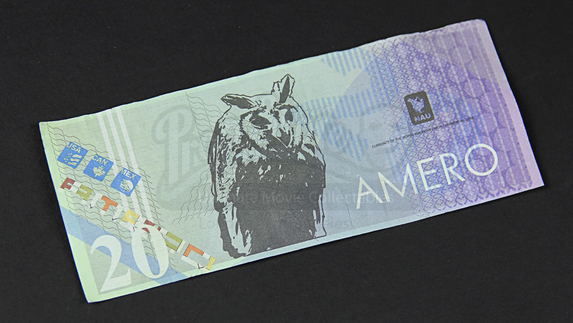 20 Amero Bill | Prop Store - Ultimate Movie Collectables