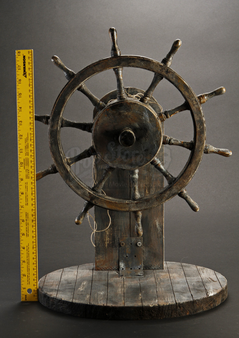Black Pearl Ships Wheel Miniature | Prop Store - Ultimate Movie ...