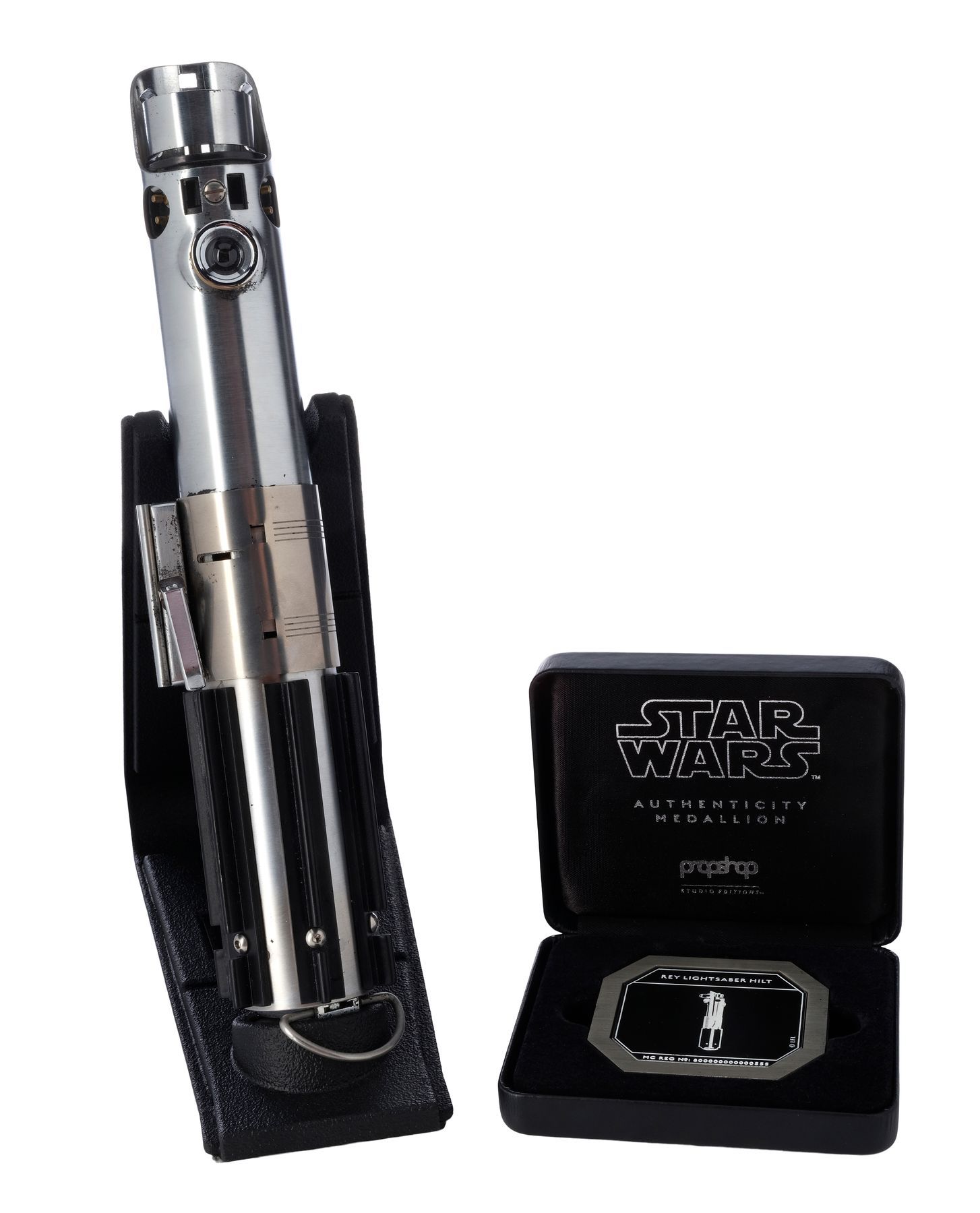 993. John Boyega-Autographed Propshop Signature Edition Rey Lightsaber ...