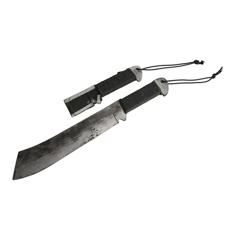 Lot 308 - Rambos (Sylvester Stallone) Stunt Machetes | RAMBO (2008)