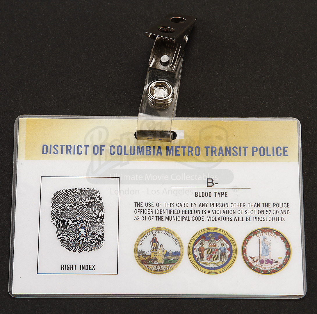Metro Transit ID Badge | Prop Store - Ultimate Movie Collectables
