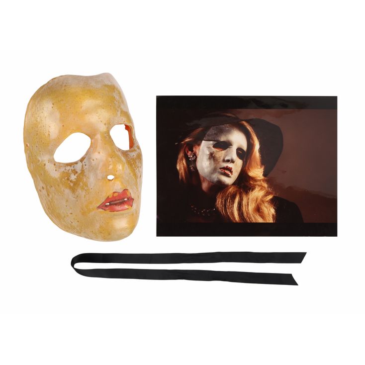 Lot 47. Alicia Hunts (Jerry Hall) Mask | BATMAN (1989)