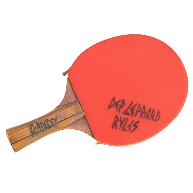 15. Randy Daytonas (Dan Fogler) Screen-Matched Ping-Pong Paddle | BALLS ...