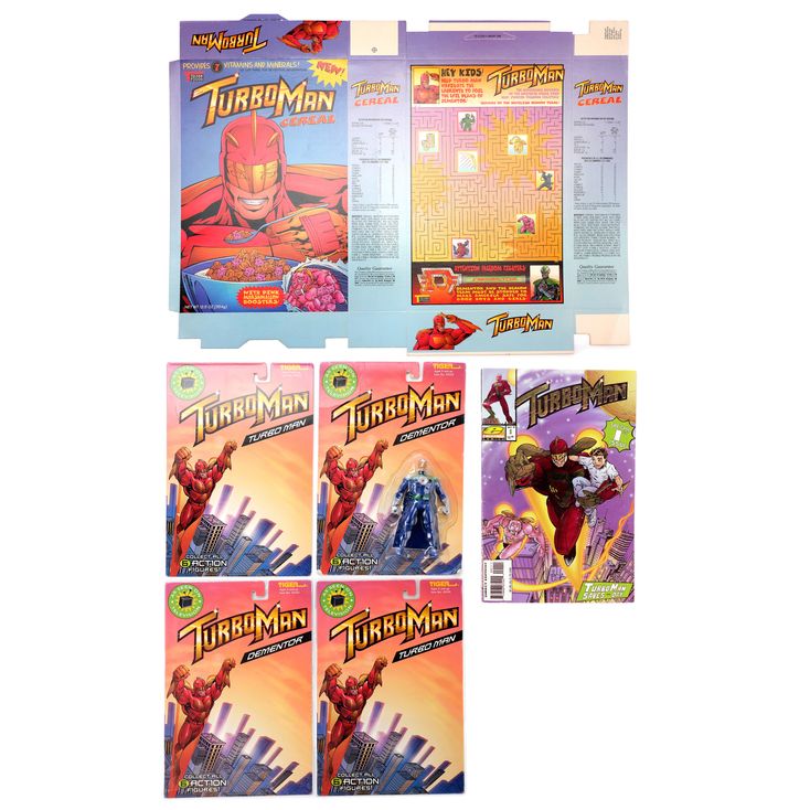 Lot 1087 - Set of Turbo Man and Dementor Memorabilia | JINGLE ALL THE ...