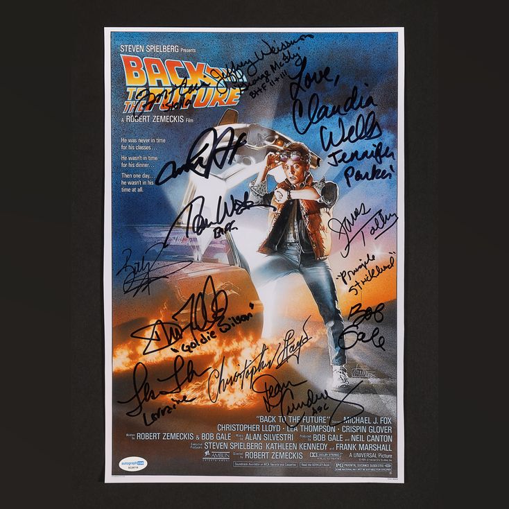 28. Michael J. Fox, Christopher Lloyd, Tom Wilson, Billy Zane and Eight ...