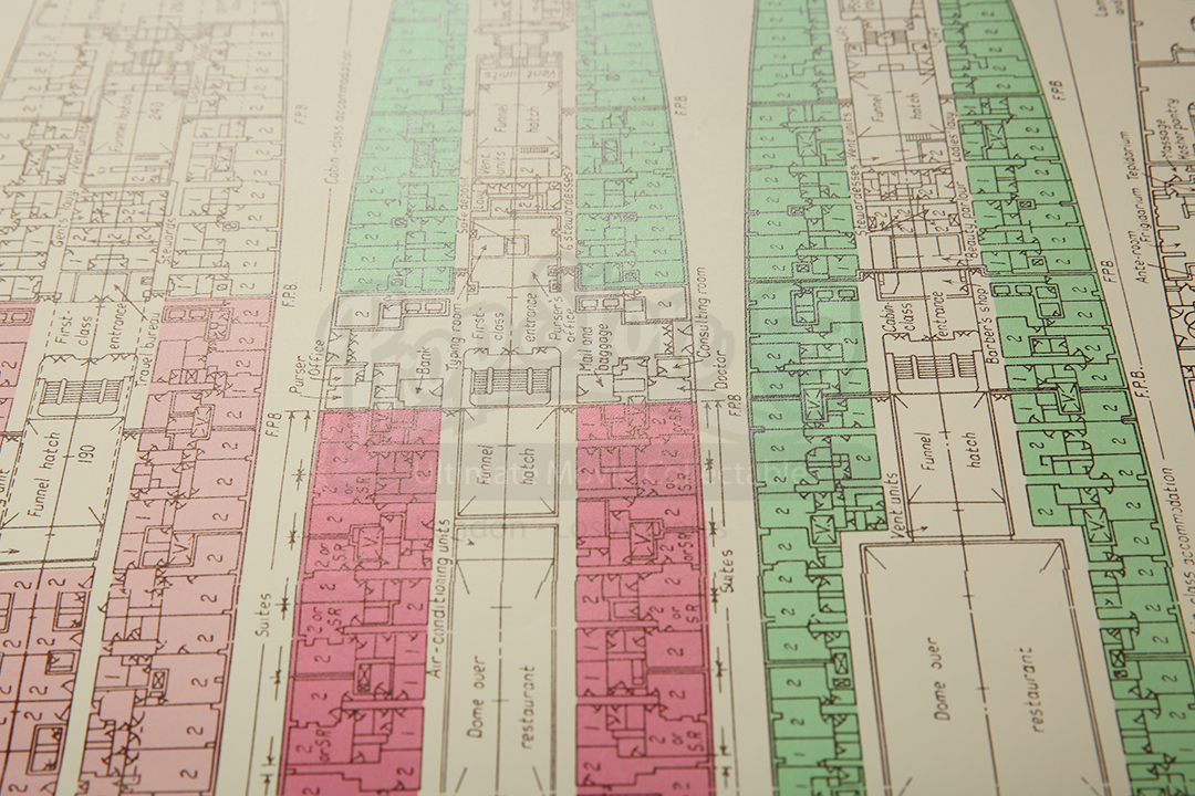 Waterproof Poseidon Schematic Map | Prop Store - Ultimate Movie ...
