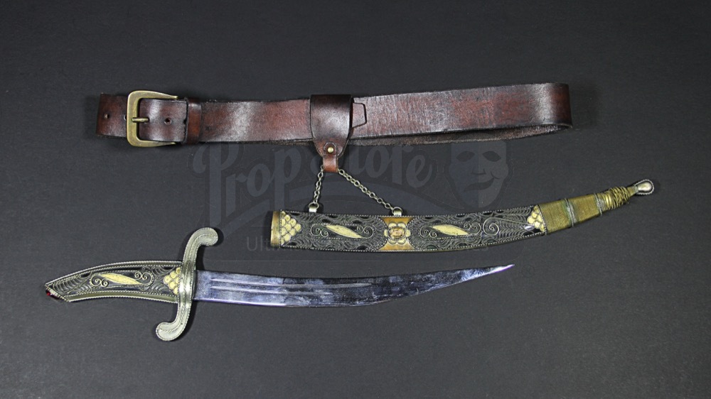 37 - Dracula Auction - Ornate Dagger Sheath with Belt | Prop Store ...