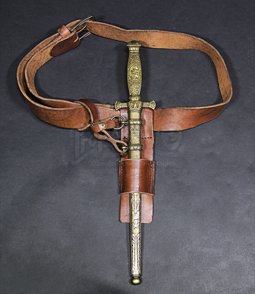 164 - Dracula Auction - Sheathed Dagger with Belt | Prop Store ...