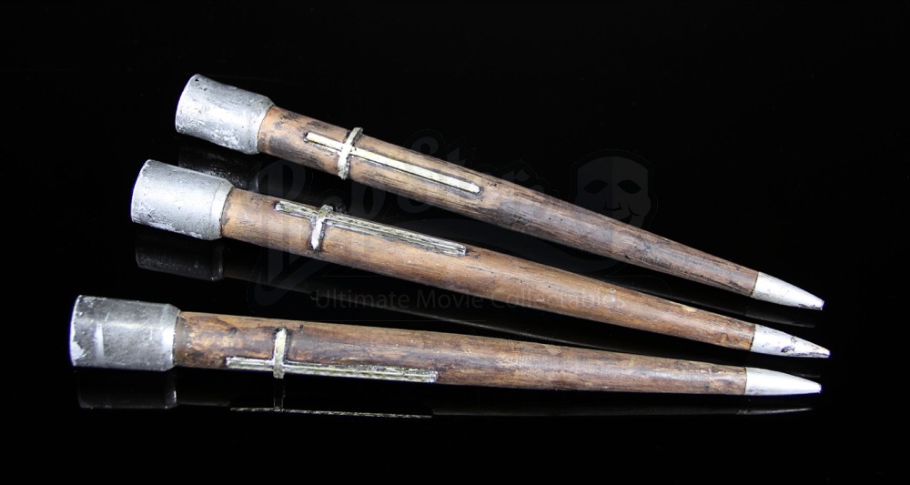 292 - Dracula Auction - Set of Stunt Vampire Stakes | Prop Store ...
