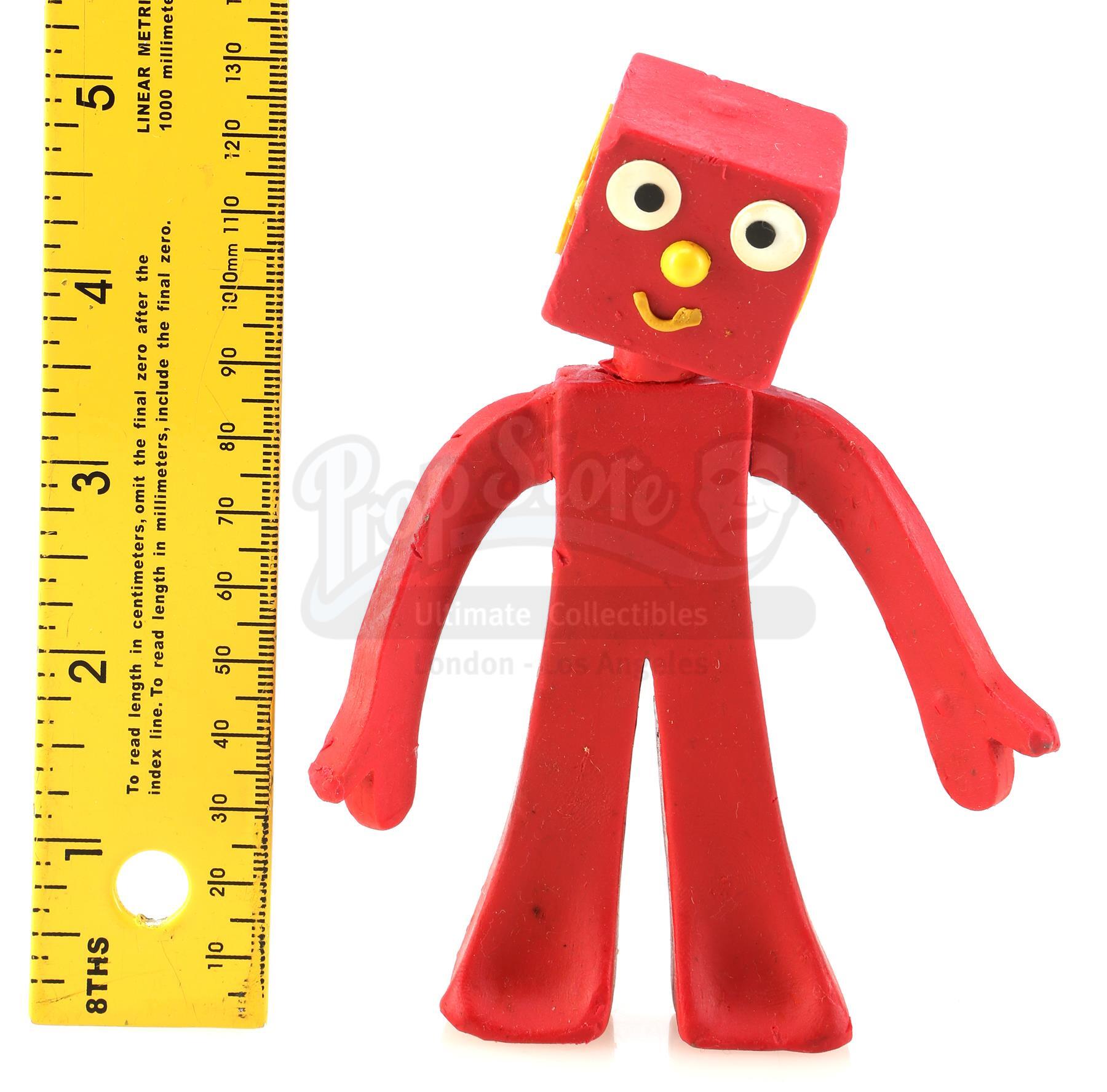 Blockhead G Clay Puppet | GUMBY'S ADVENTURES (T.V. SERIES, 1988 - 2002)