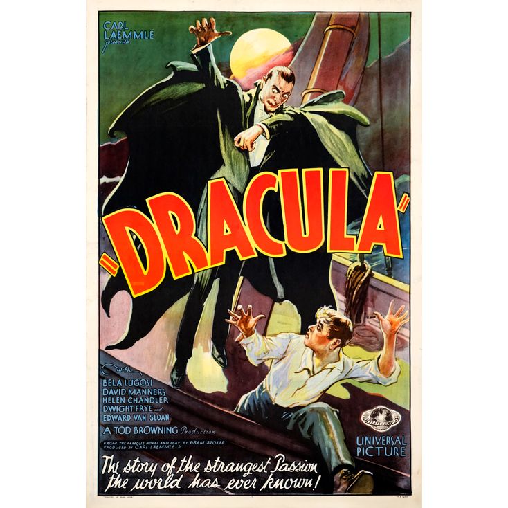 128. DRACULA - One Sheet One Sheet (27 x 41) Style F, Stone Lithograph ...