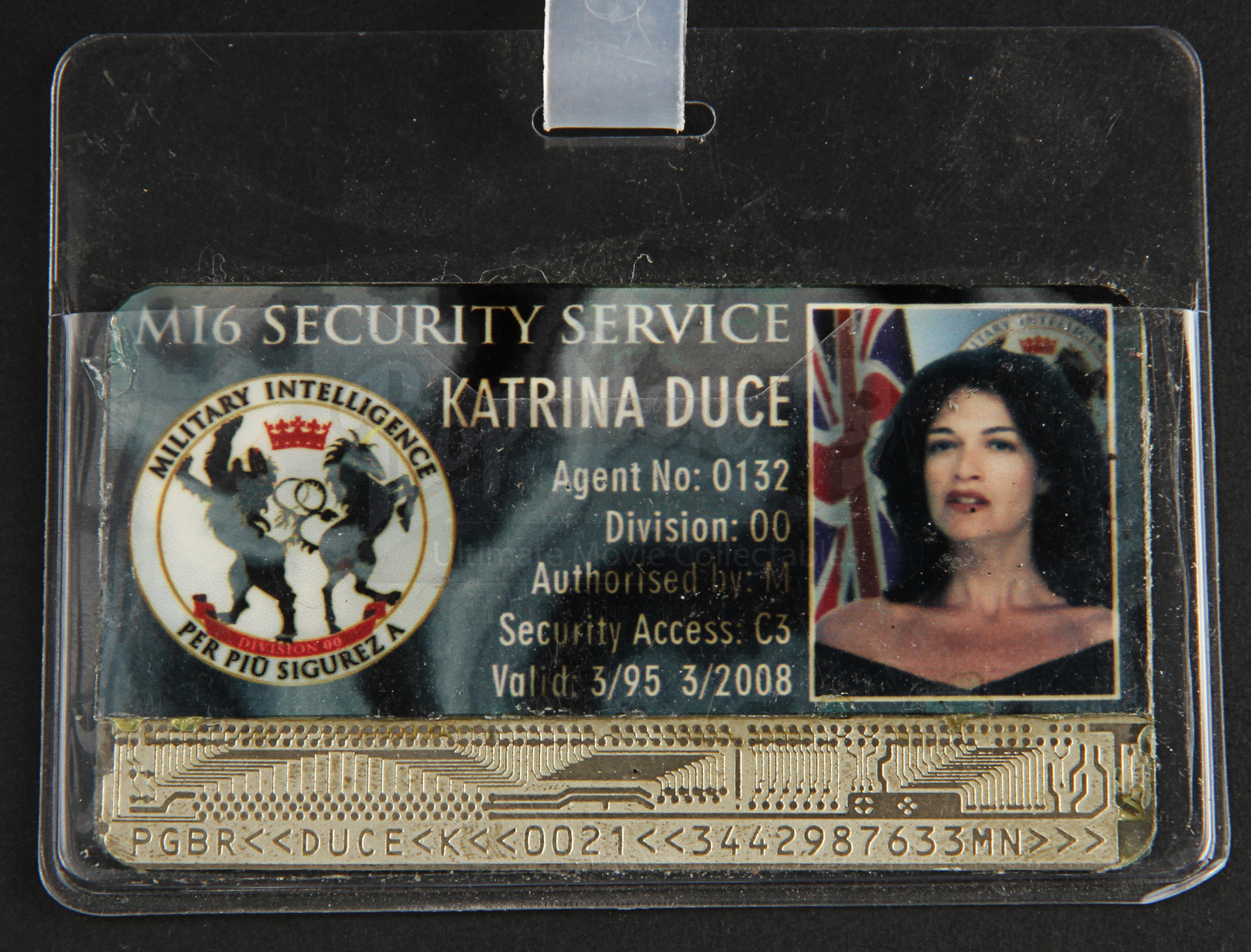 MI6 00 Division ID Card | Prop Store - Ultimate Movie Collectables