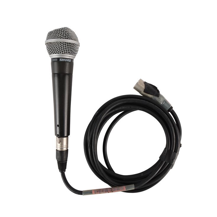 552. Microphone, Guitar Stand, Cable, Two Guitar Picks, Mic List and ...
