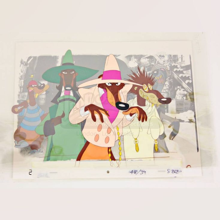 Original Animation Cell and Live Action Still - Toon Patrol | WHO ...