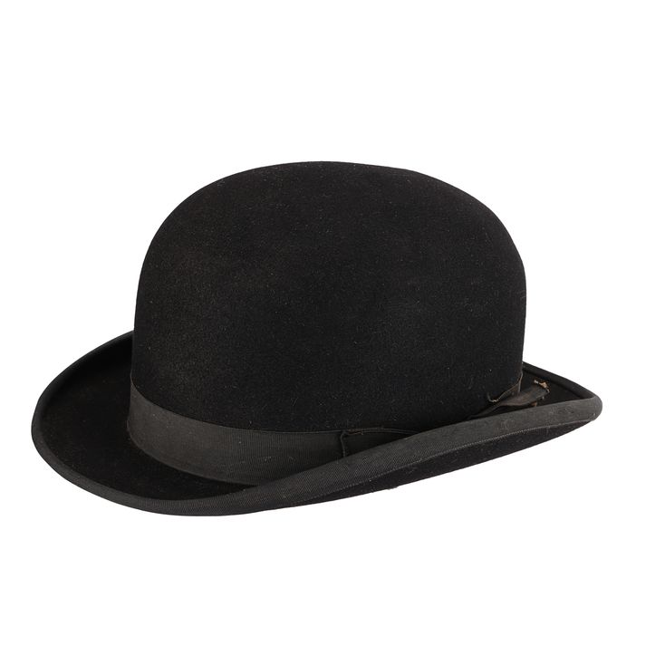 Lot 695 - John Steeds (Patrick Macnee) Black Bowler Hat | AVENGERS, THE ...