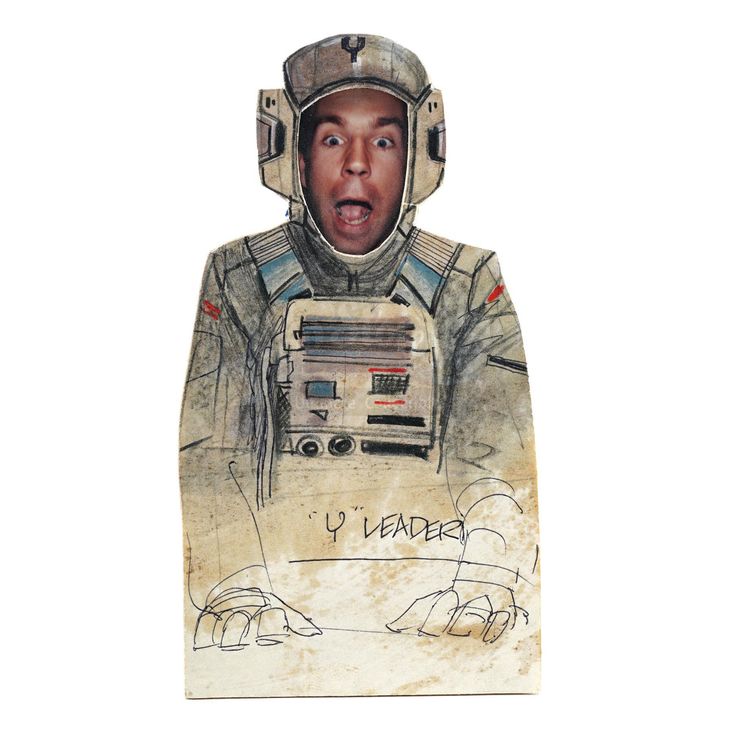 Y-Wing Pilot Video Animatics Character Hand-Drawn by Nilo Rodis-Jamero ...