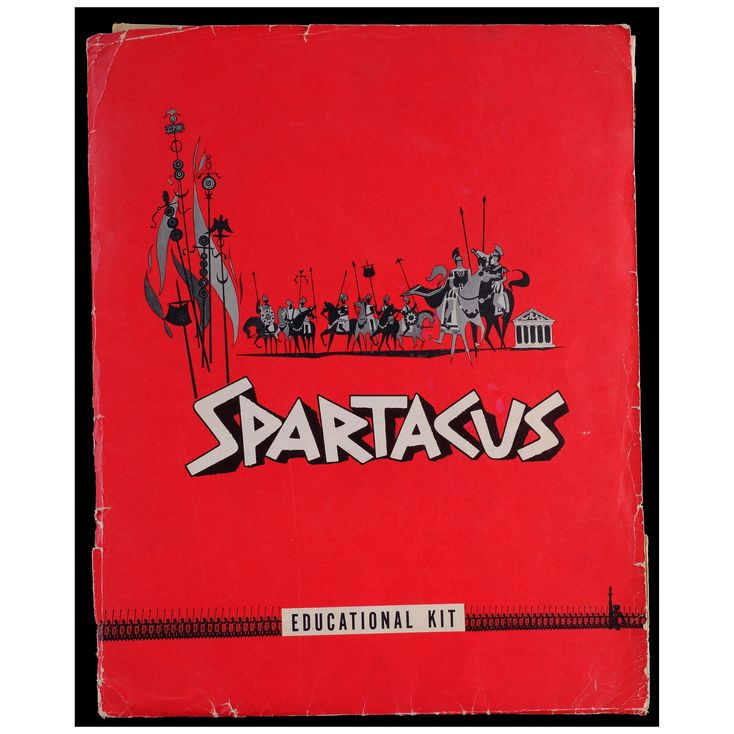 Lot # 923: SPARTACUS - Educational Promo Kit (12 x 15 ); Very Fine