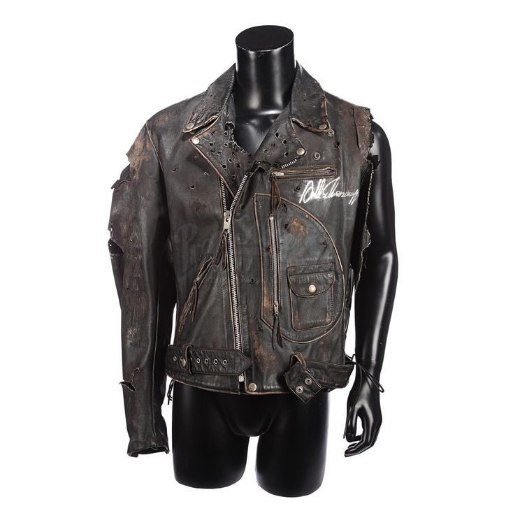 The Terminators (Arnold Schwarzenegger) Autographed Motorcycle Jacket ...