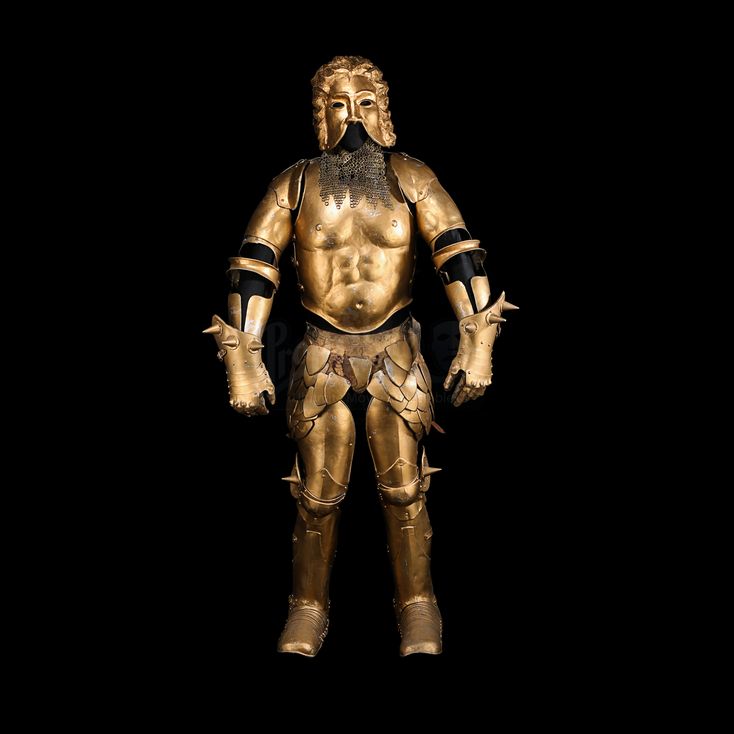Mordreds (Robert Addie) Suit of Golden Armour | EXCALIBUR (1981)