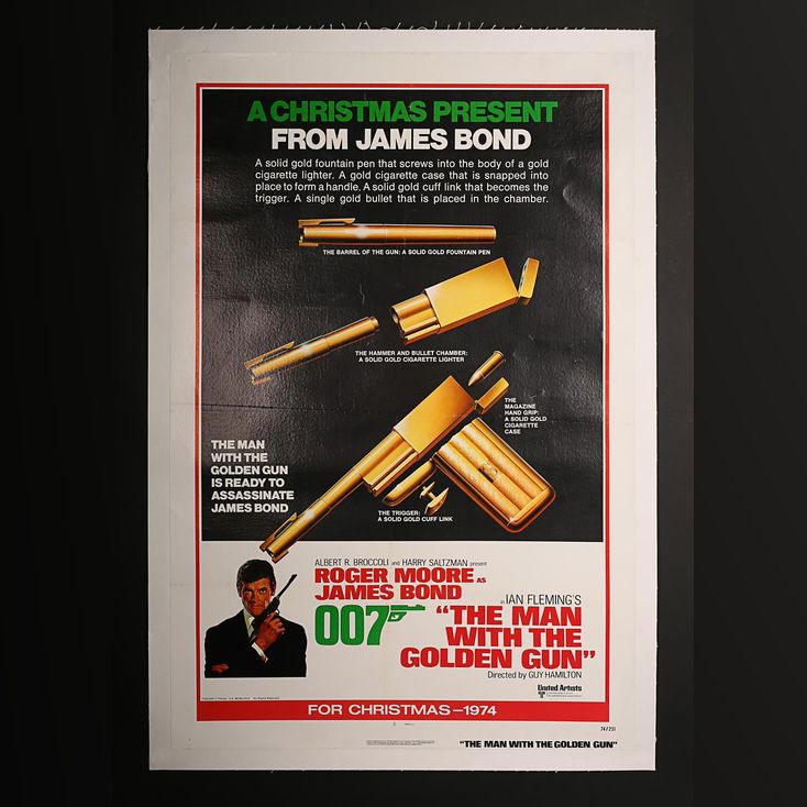 US One-Sheet Advance Poster (1974) | JAMES BOND: THE MAN WITH THE ...