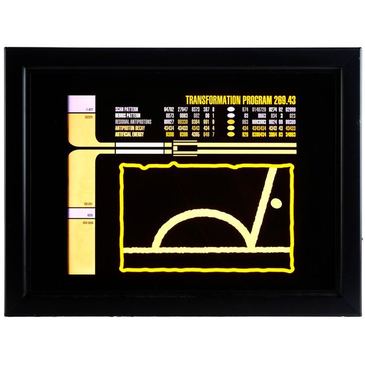 425. Light-Up Masks LCARS Panel Display ### STAR TREK: THE NEXT ...