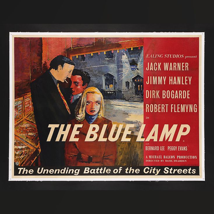 Lot #43 - THE BLUE LAMP (1950) - UK Quad, 1950