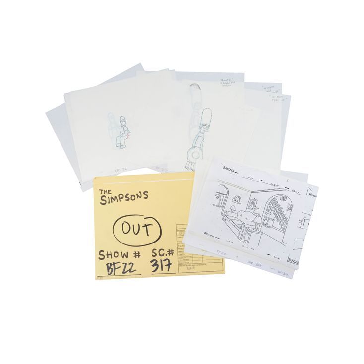 389. Collection of 25 Hand-Drawn Brother's Little Helper Production ...