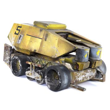 Lot # 33 : ALIENS (1986) - Screen-Matched Hadley's Hope Dump Truck ...