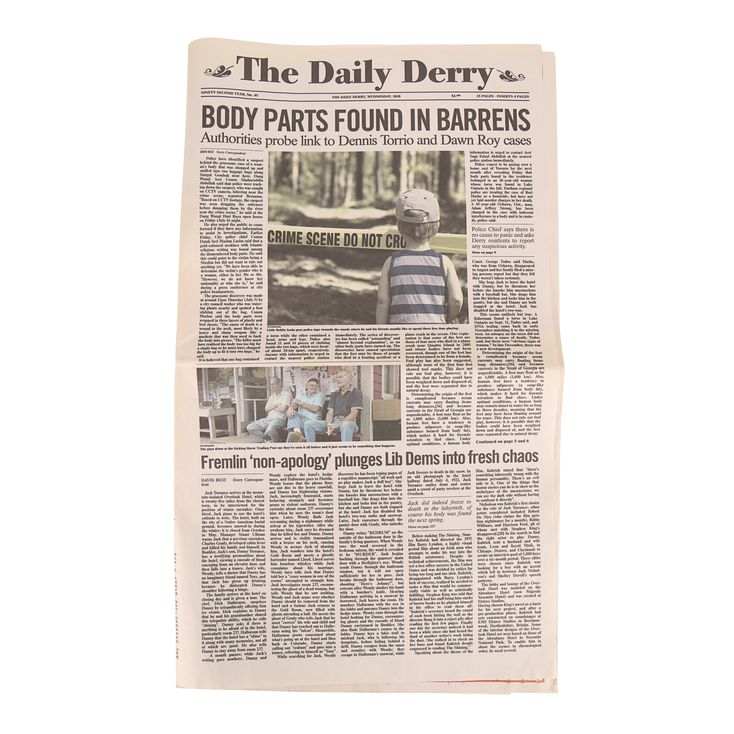 Lot 1034 - The Daily Derry Newspaper | IT CHAPTER TWO (2019)