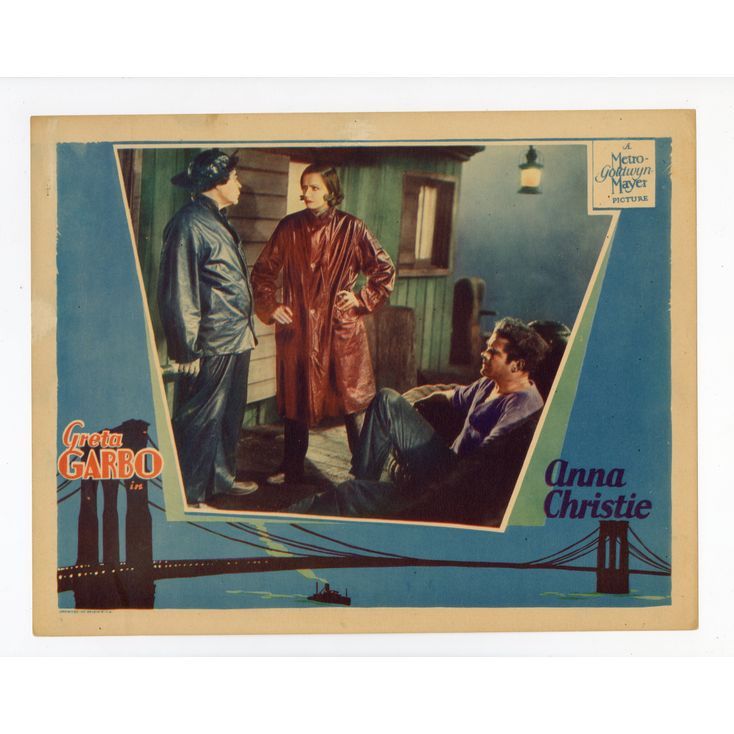 486. ANNA CHRISTIE - Lobby Card Lobby Card (11 x 14) Fine | ANNA ...
