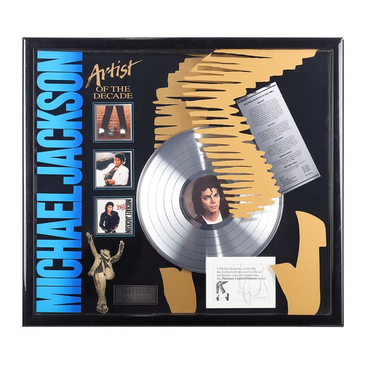 Lot 539 - Limited-Edition Presentation Artist of the Decade Platinum ...