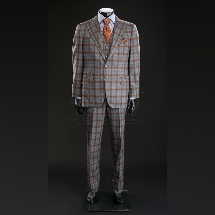 Hannibal Lecters (Mads Mikkelsen) Blue Three-Piece Suit | HANNIBAL ...