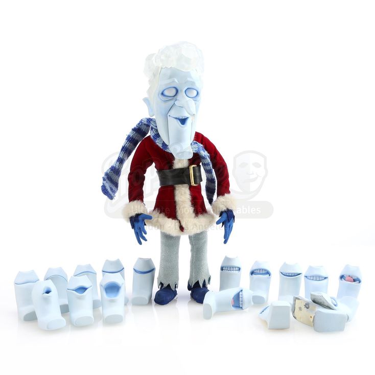 Snow Misers Stop-Motion Puppet With Lip Kit Of Mouths | A MISER ...