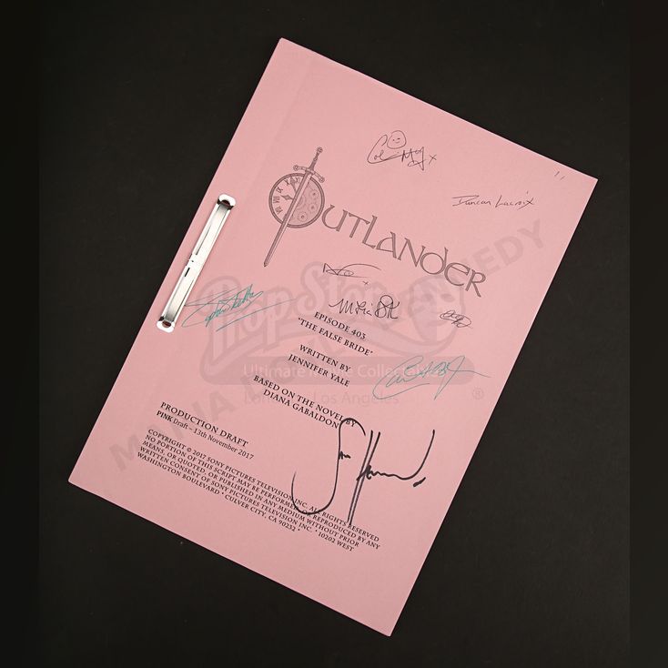 Maria Doyle Kennedys Cast Autographed Script - Episode 403 The False ...