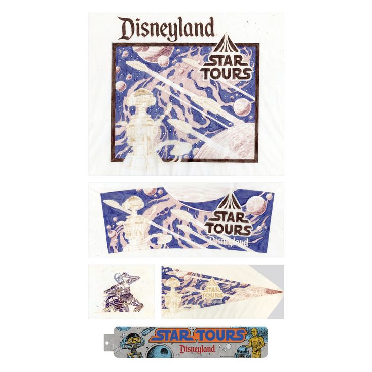 Lot #443 - STAR WARS: STAR TOURS (1987) - William Plumb Collection ...