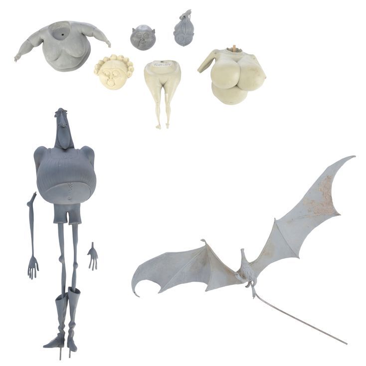 Lot 595. Mr. Bobinsky (Ian McShane) Maquette with Ms. Spink (Jennifer ...