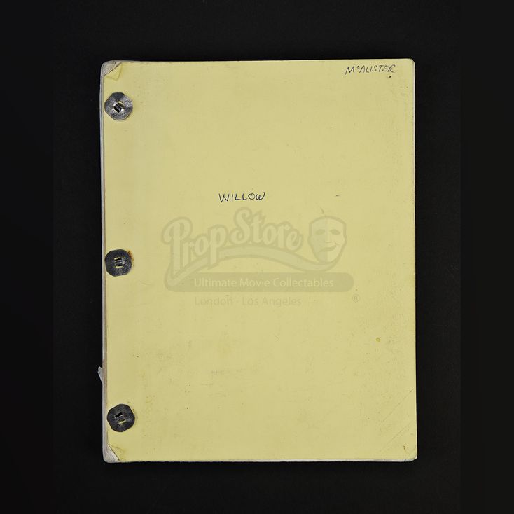 Revised Second Draft Script | WILLOW (1988)