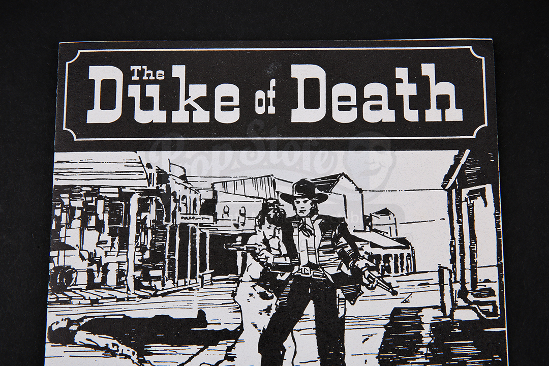 Duke of Death Dime Novel Cover | UNFORGIVEN (1992)